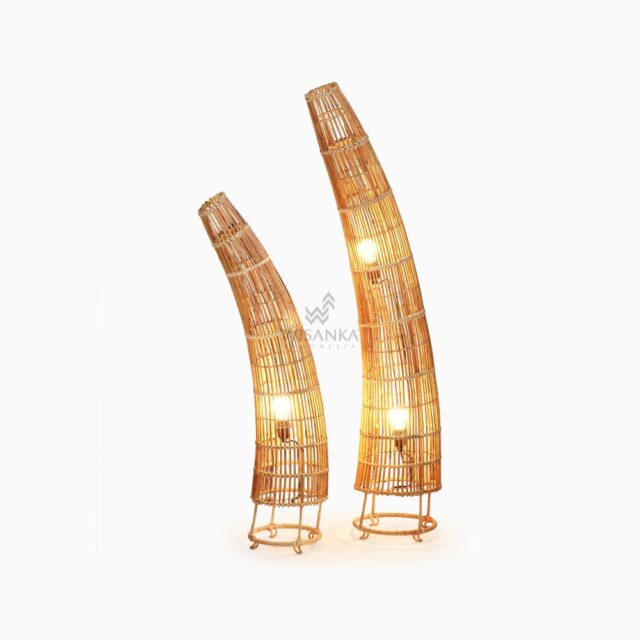 Bubu Floor Lamp - Lighting decor for living room | Cirebon Rattan ...