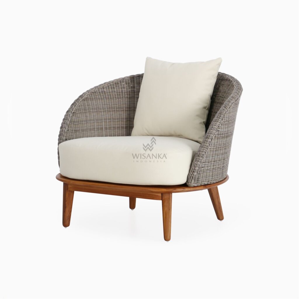 Malvin Living Set - Set Perabot Teras | Mebel Rotan Cirebon