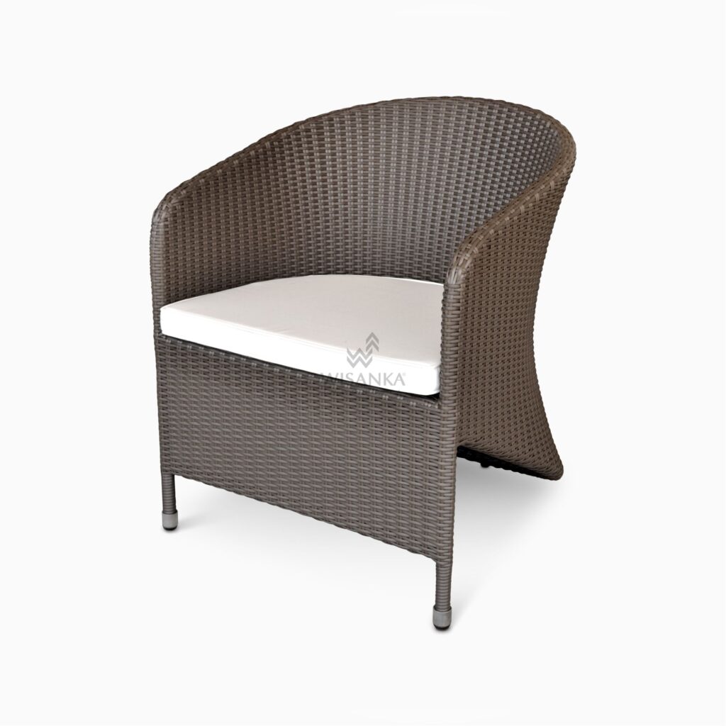 Silla Nora | Fabricante de muebles de ratán Cirebon