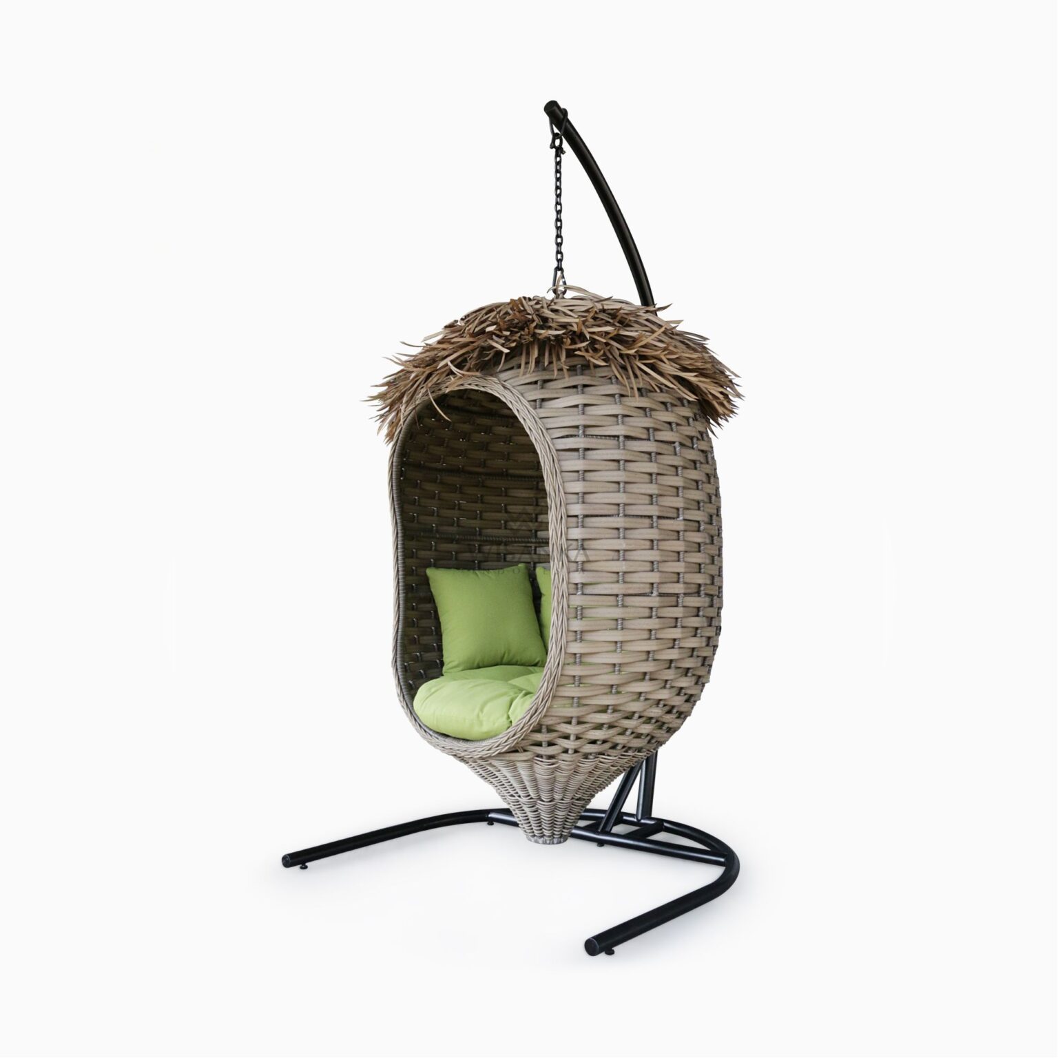 Pataya Swing Chair with Base | Cirebon Rattan Furniture Manufacturer